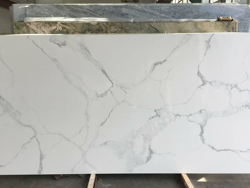 Calacatta Tuscany Quartz | Solid Stone Worktops Ltd