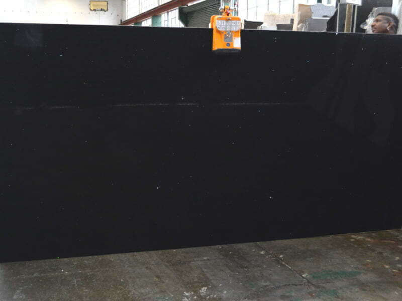 Starlight Black Quartz | Solid Stone Worktops Ltd