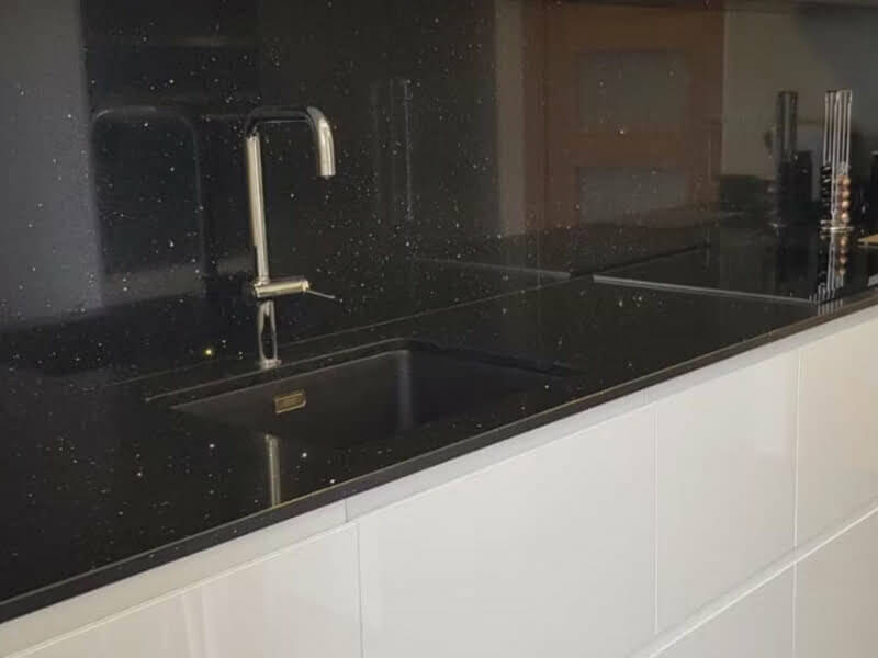 Silestone Stellar Night Quartz | Solid Stone Worktops Ltd