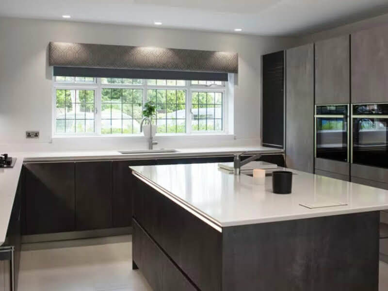 Silestone White Storm Quartz | Solid Stone Worktops Ltd