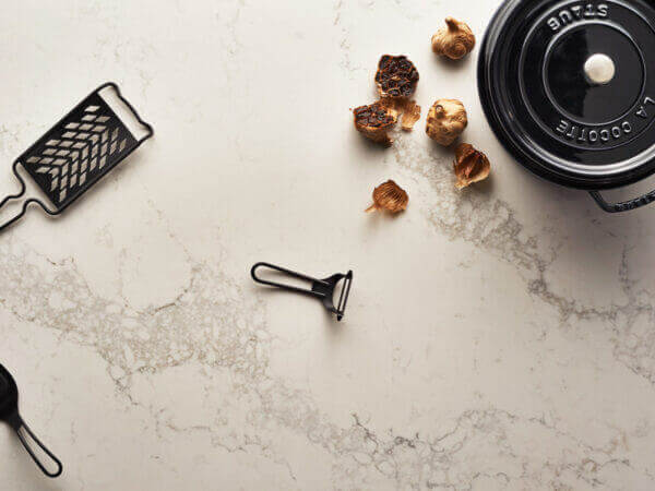 Caesarstone Statuario Maximus Quartz | Solid Stone Worktops Ltd